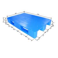 China Industrial Stackable Euro Plastic Pallet Heavy Duty 1200mm×800mm for sale