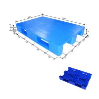 China Industrial Stackable Euro Plastic Pallet Heavy Duty 1200mm×800mm for sale