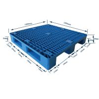 China Stackable 1000x1000 Plastic Shipping Pallets For Goods Transport for sale