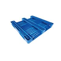 China Grid Surface HDPE Pallets 1300mm×1100mm×155mm 4 Way Entry CE for sale