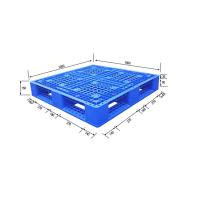 China Blue Hdpe Shipping Plastic Pallets Injection Moulded Plastic Pallets for sale