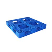 China Blue PP HDPE Plastic Pallets Dynamic Load 1200KG 1200×1000×150mm for sale