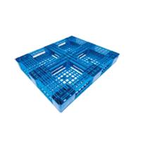 China Blue PP HDPE Plastic Pallets Dynamic Load 1200KG 1200×1000×150mm for sale