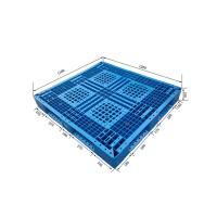 China Export Economy HDPE Pallets Injection Moulded Pallets For Cargos for sale