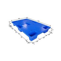 China Recycled Nestable Plastic Pallet HDPE Pallets 1000KG 1125*700*150mm for sale