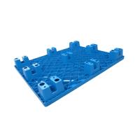 China 9 Feet Reinforced Plastic Pallet HDPE Flat Top Shipping Plastic Pallets for sale