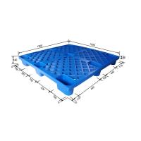 China Warehouse Heavy Duty Plastic Pallet 1200 X 1200 Plastic Euro Pallet for sale