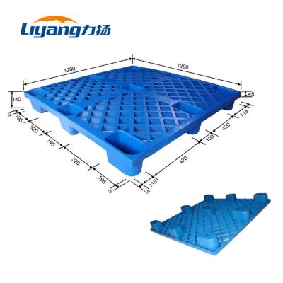 China Warehouse Heavy Duty Plastic Pallet 1200 X 1200 Plastic Euro Pallet for sale