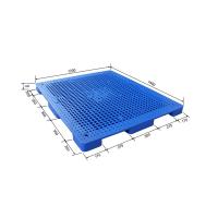 China 1200*1400 Recycled Nestable Plastic Pallet Warehouse Storage Plastic Skids for sale