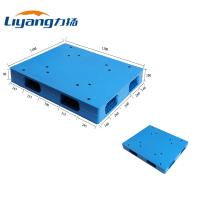 China Euro Size HDPE Pallets 4000kg Load Lightweight Plastic Pallets for sale