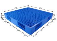 China Euro Size Export Plastic Pallet HDPE Pallets For Transport for sale