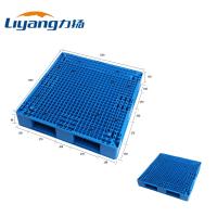 China Euro Size Export Plastic Pallet HDPE Pallets For Transport for sale