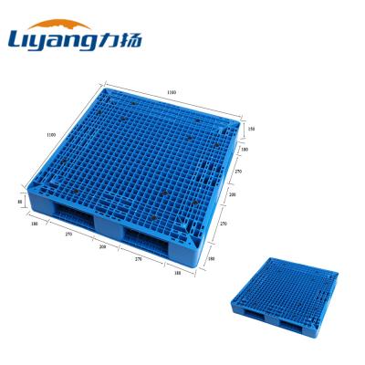 China Euro Size Export Plastic Pallet HDPE Pallets For Transport for sale