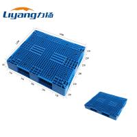 China Hygiene Recycled Plastic Pallets HDPE Euro Pallet 1200 X 1000 for sale