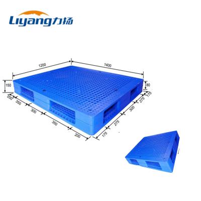 China Durable Large Nestable Plastic Pallet 1200*1400mm 8000KG Load for sale