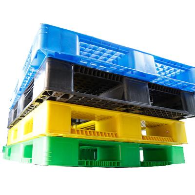 China 5 Ton Forklift Plastic Pallet Black Injection Moulded Plastic Pallets for sale