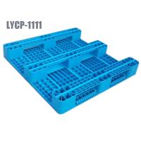 China Transportation Euro HDPE Pallets Blue Heavy Duty Nestable Pallet for sale