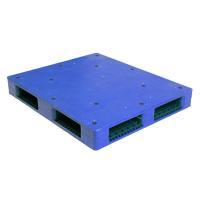 China Cold Racking HDPE Pallets 6T Static Load Injection Moulded Pallets for sale