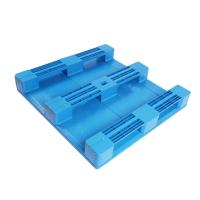 China Customized Warehouse Plastic Pallet 1100x1100 HDPE Pallets Blue for sale