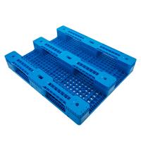 China OEM Warehouse Plastic Pallet Blue Recycled HDPE 1200mm*1000mm*170mm for sale