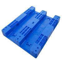 China 1300*1200mm Blue Nestable Plastic Pallet Single Faced ISO9001 for sale