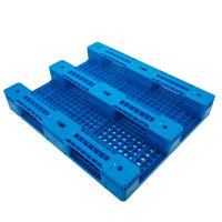 China Heavy Duty Reinforced Hygienic Pallets Flat Plastic Pallets Single Faced for sale