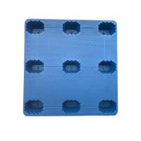 China Reinforced Recycled Plastic Pallets Hygienic Euro Size 1100*1100mm for sale