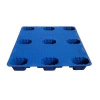 China Reinforced Recycled Plastic Pallets Hygienic Euro Size 1100*1100mm for sale
