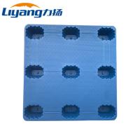 China Heavy Duty 9 Foot HDPE Pallets Roto Moulded Pallets High Impact Strength for sale