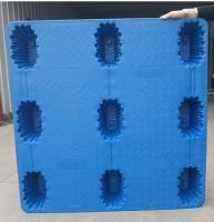 China Food Grade 4 Way Nestable Plastic Pallet Waterproof For Household Hotel for sale