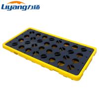 China Poly Plastic Spill Pallets Oil Drum Secondary Containment Pallets for sale