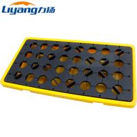 China Poly Plastic Spill Pallets Oil Drum Secondary Containment Pallets for sale