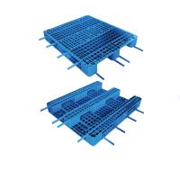 China 3 Skids HDPE Pallets Open Deck Plastic Pallet 45*35cm 100*50cm for sale