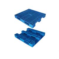 China Perforated Deck HDPE Plastic Pallets Warehouse Plastic Pallet 1200 X 1200 for sale