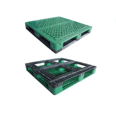 China Stainless Steel Reinforced Plastic Pallets PP HDPE Hygienic Plastic Pallet for sale