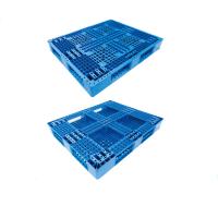 China Stainless Steel Reinforced Plastic Pallets PP HDPE Hygienic Plastic Pallet for sale