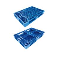 China Stainless Steel Reinforced Plastic Pallets PP HDPE Hygienic Plastic Pallet for sale