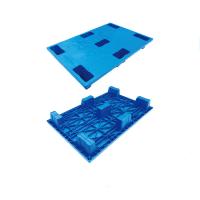 China 100 Recycled Rackable Plastic Pallets HDPE 2 Way Pallet And 4 Way Pallet for sale