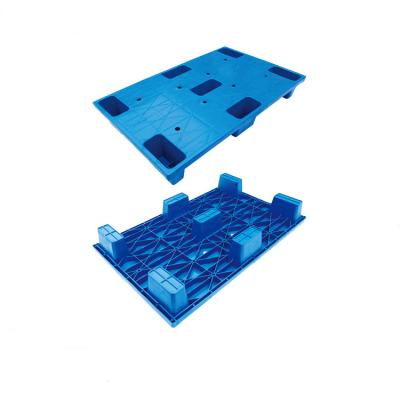 China 100 Recycled Rackable Plastic Pallets HDPE 2 Way Pallet And 4 Way Pallet for sale