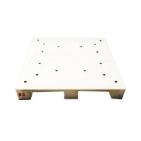 China Euro Standard Virgin HDPE White Plastic Pallets 1000*1000 1100*1100 for sale
