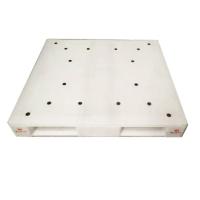 China Euro Standard Virgin HDPE White Plastic Pallets 1000*1000 1100*1100 for sale