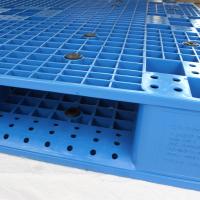 China Reversible Grid Pallet HDPE Heavy Duty Plastic Pallet 1300x1100 for sale