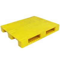 China Single Faced HDPE Pallets 1500kg Dynamic Load Plastic Stacking Pallets for sale