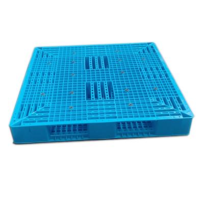 China Durable Blue Flat Plastic Pallets Virgin PP Injection Moulded Pallets for sale
