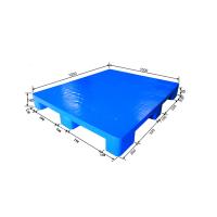 China Good Strength Lightweight Plastic Pallet OEM HDPE Pallets 120x110cm for sale