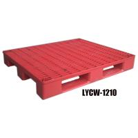 China Blue LLDPE HDPE Material Nesting Flat Plastic Pallets Customized for sale