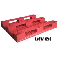 China Blue LLDPE HDPE Material Nesting Flat Plastic Pallets Customized for sale