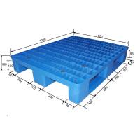 China Reversible HDPE Plastic Pallets 1000 X 800 Lightweight Nesting Pallet for sale