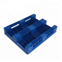 China Reversible HDPE Plastic Pallets 1000 X 800 Lightweight Nesting Pallet for sale