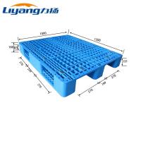 China Euro Reinforced Plastic Pallet Hdpe Heavy Duty Storage Pallet 1200*1000*150 for sale